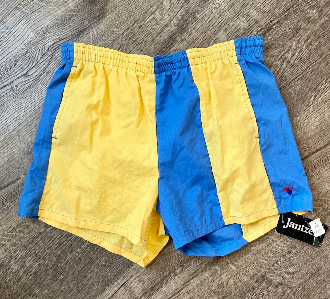 Vintage Jantzen USA Swim Shorts - Etsy