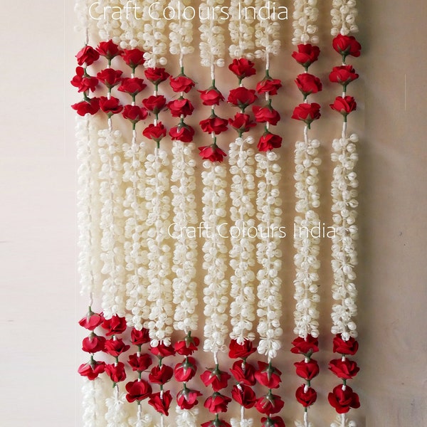 Red Rose Garland - Etsy
