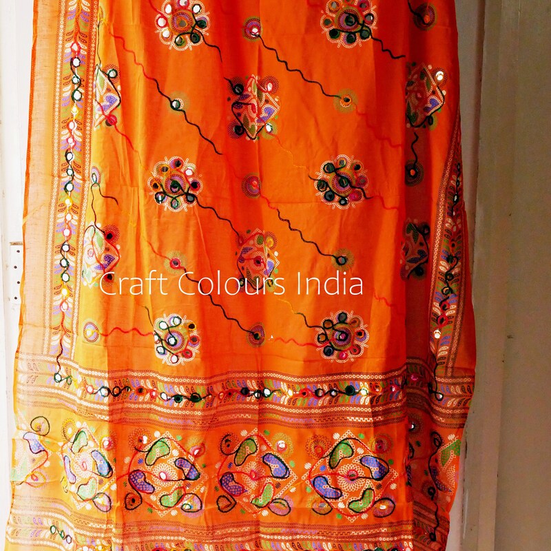 Mirror Work Fabric - Etsy