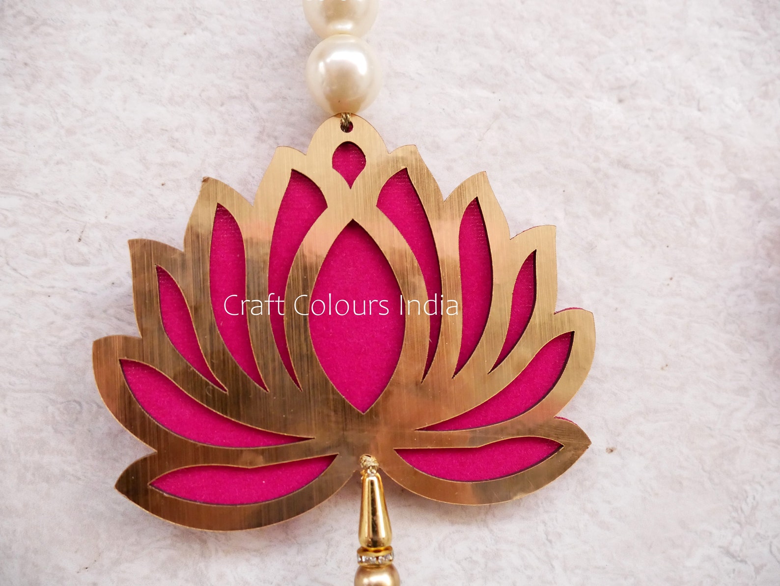 Diwali Decoration Lotus Hangings Lotus Latkans - Etsy