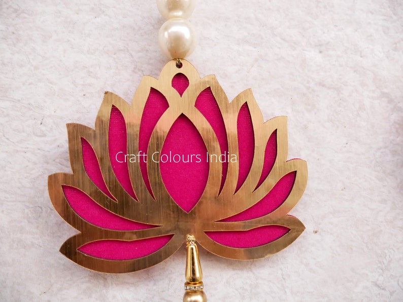 Diwali Decoration Lotus Hangings Lotus Latkans - Etsy