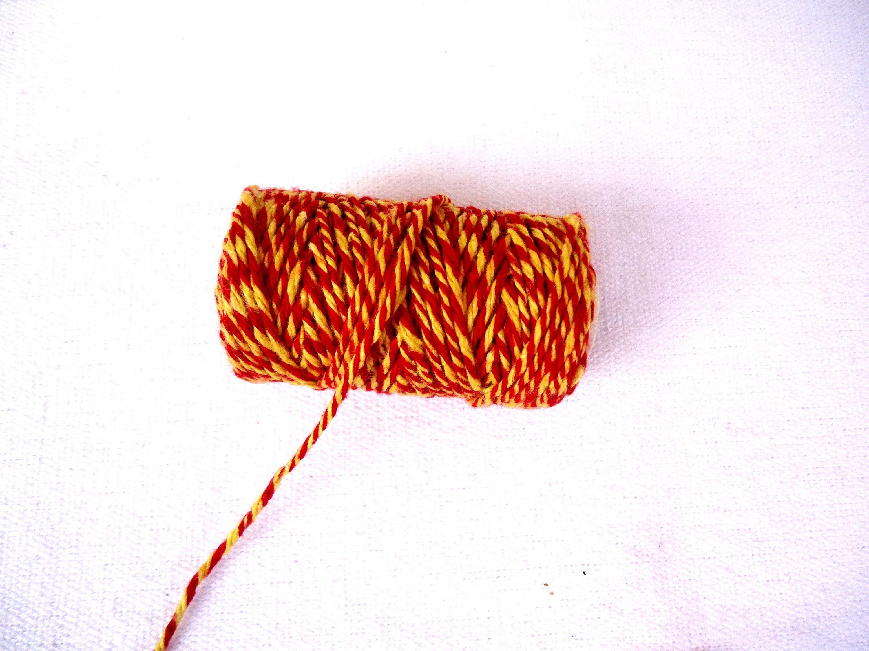 Red Yellow Raw Cotton Moli Thread, Hindu Sacred Raksha Dhaga - Etsy