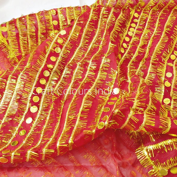Red Chunni Hindu - Etsy