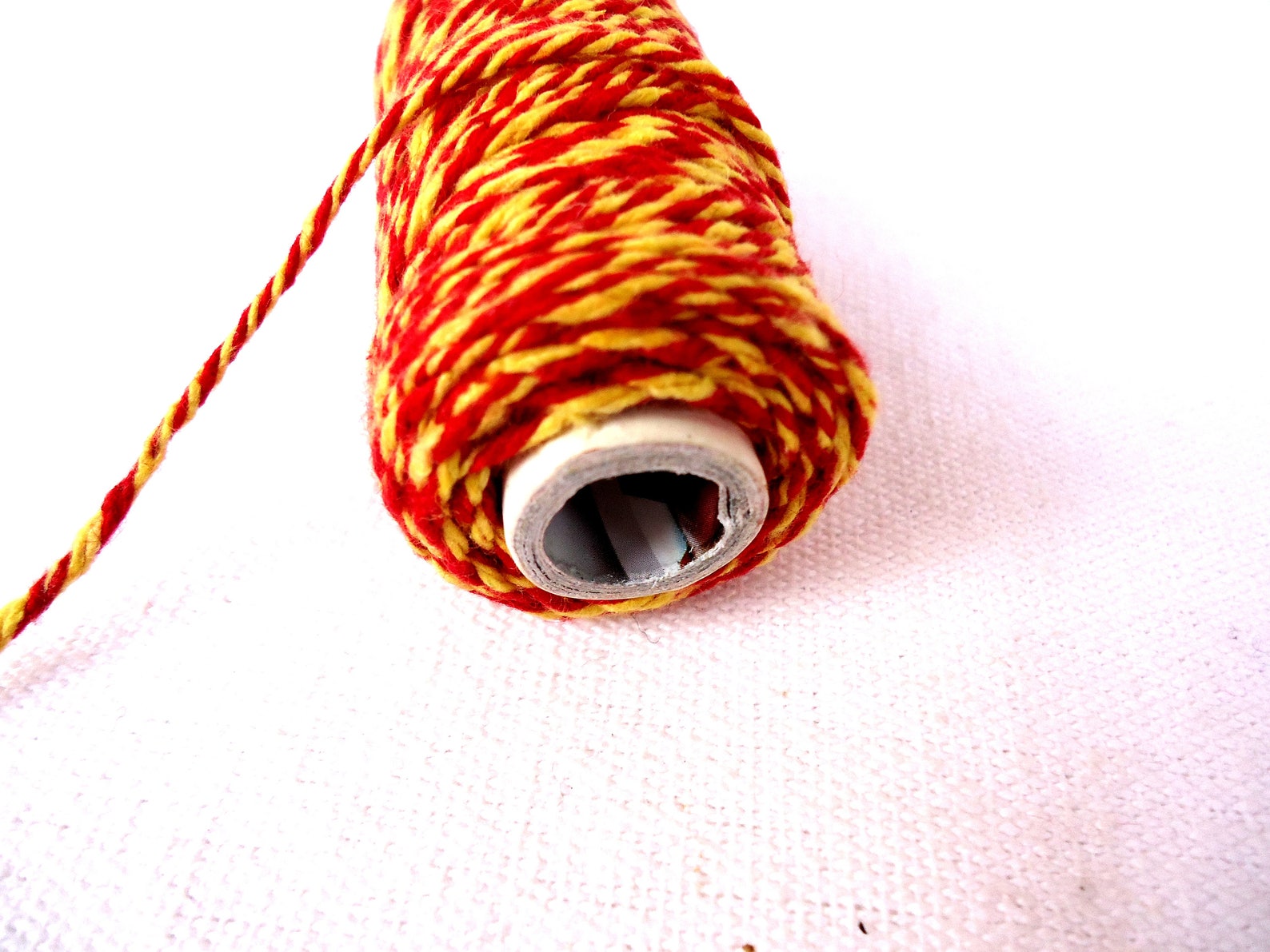 Buy Kalava Suraksha Dhaga Red Yellow Raw Cotton Moli Katcha Online in ...