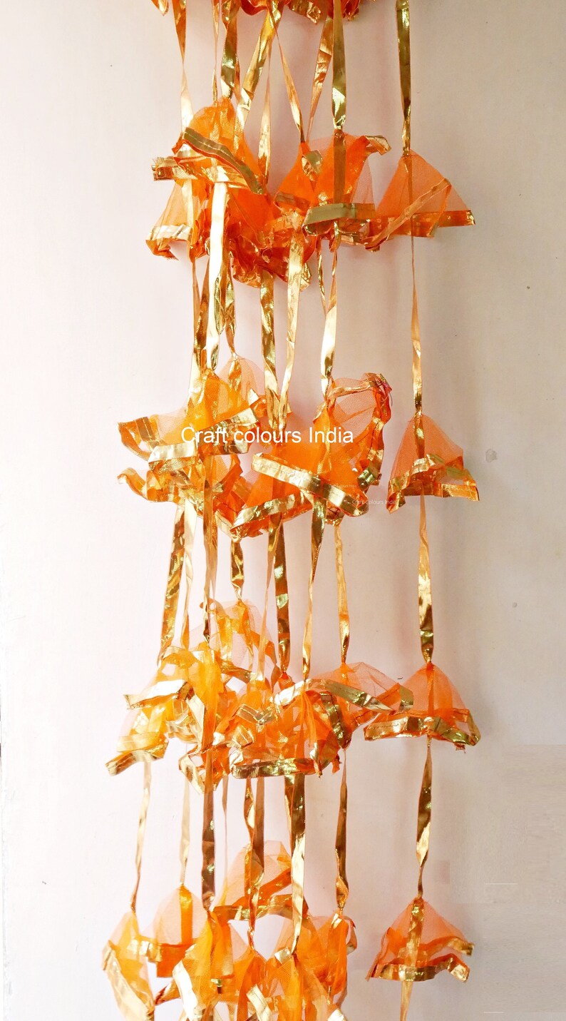 20 Pc Gota Net Hangings Decorative Garlands for Wedding Haldi - Etsy