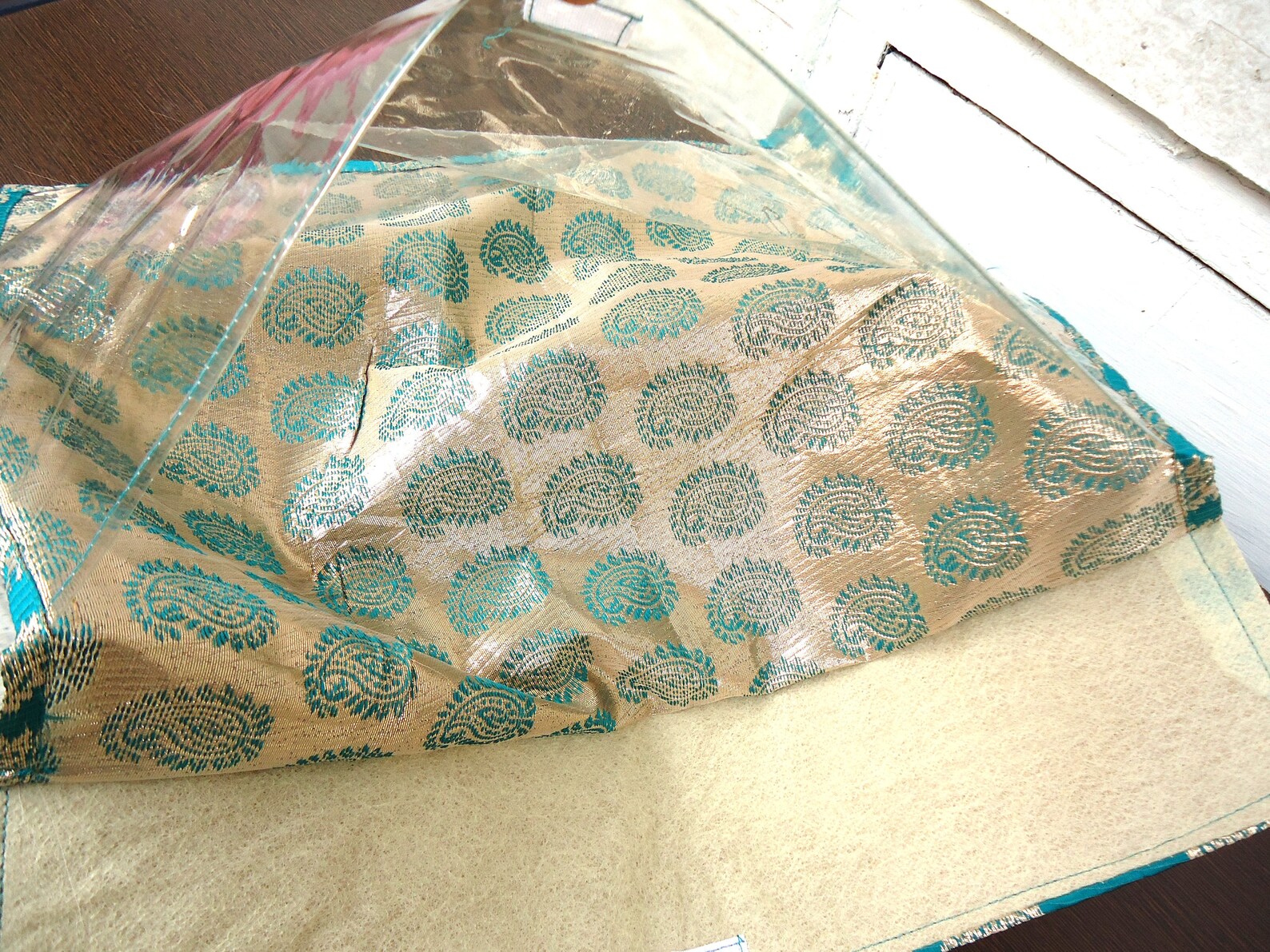 Sari Cover Dress Cover Clothes Protection Cloth and Plastic | Etsy