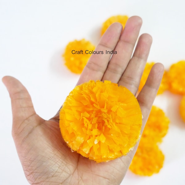 Artificial Marigold Flowers - Etsy