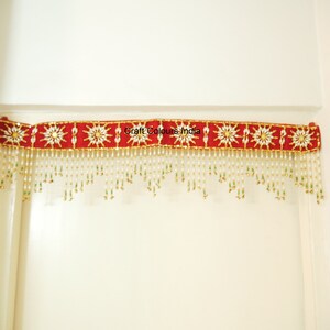 Red White Green Toran Door Hanging/ Diwali Decoration /door Valance ...