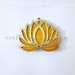 10 Pc Lotus Flower Cutout Lotus Cut-out DIY Rangoli - Etsy