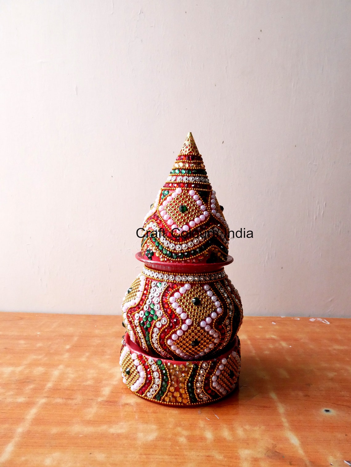 Diwali Decoration Wedding Decoration Kalash Set Decorated - Etsy