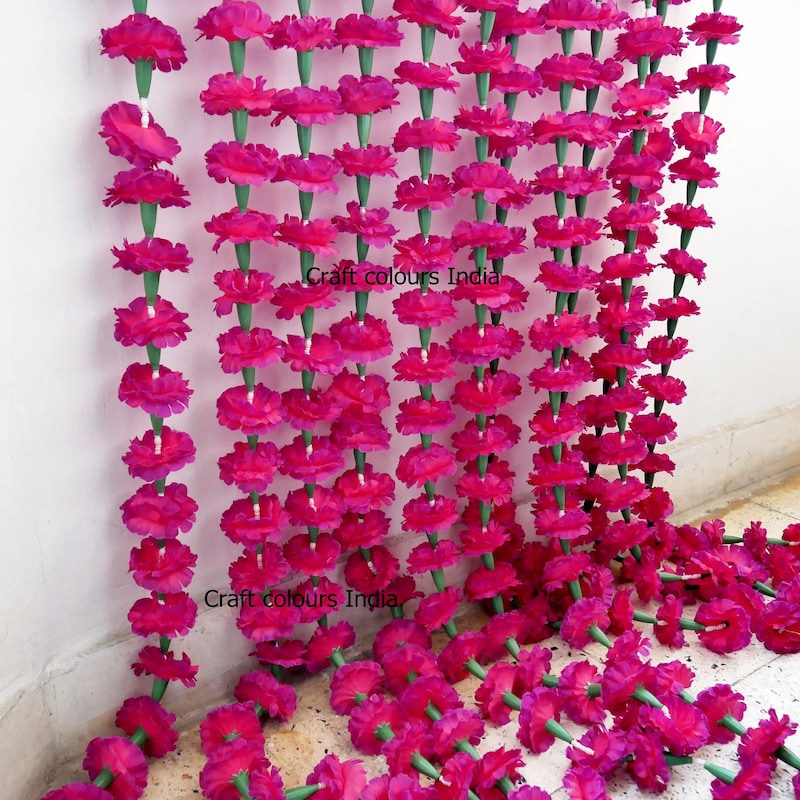 Pink Garland - Etsy