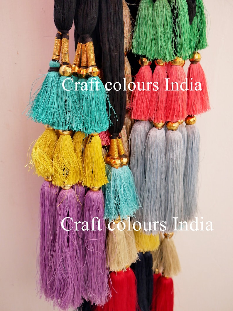 Tri Color Parandi Indian Paranda Braid Hairstyle Belly - Etsy