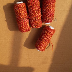 Buy Kalava Suraksha Dhaga, Red Yellow Raw Cotton Moli, Katcha Soot ...