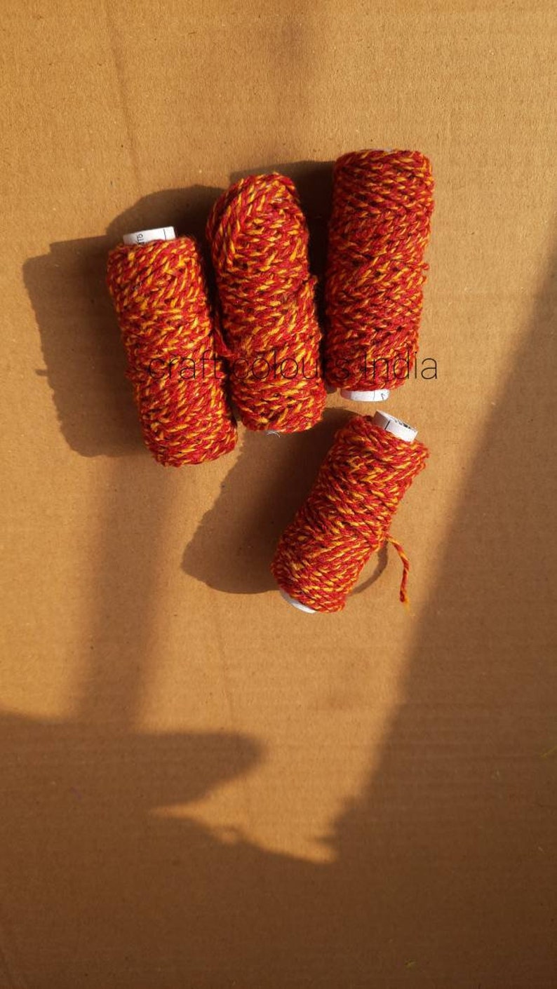 Buy Kalava Suraksha Dhaga Red Yellow Raw Cotton Moli Katcha Online in ...