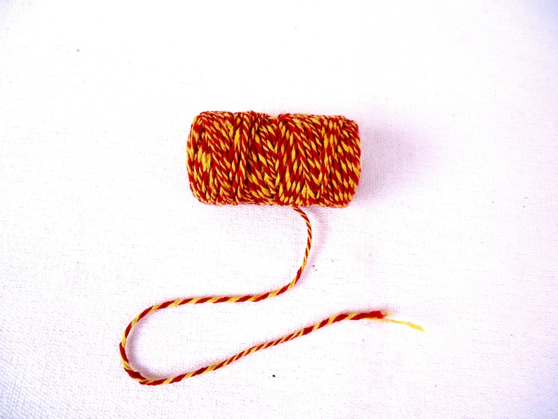 Red Yellow Raw Cotton Moli Thread, Hindu Sacred Raksha Dhaga - Etsy