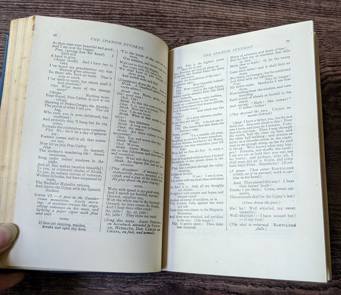 Antique 1886 Longfellow's Poems. The Poetical Works of | Etsy