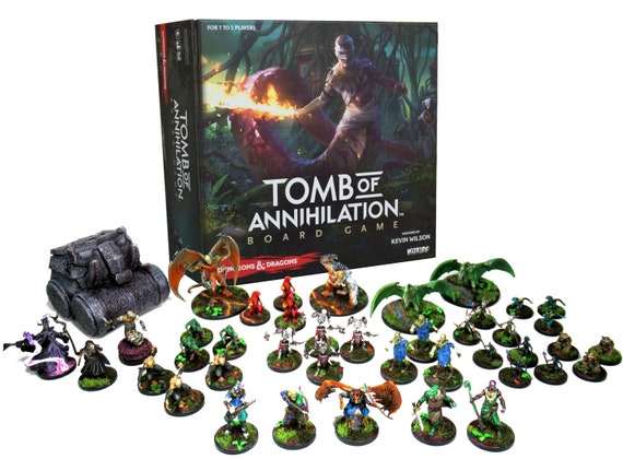 Painted Tomb of Annihilation Boardgame Painted Miniatures - Etsy