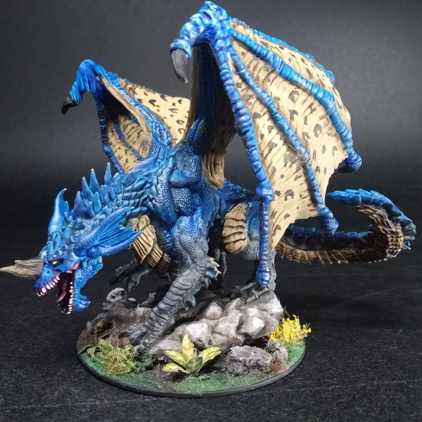 Dragon Miniature Painted - Etsy