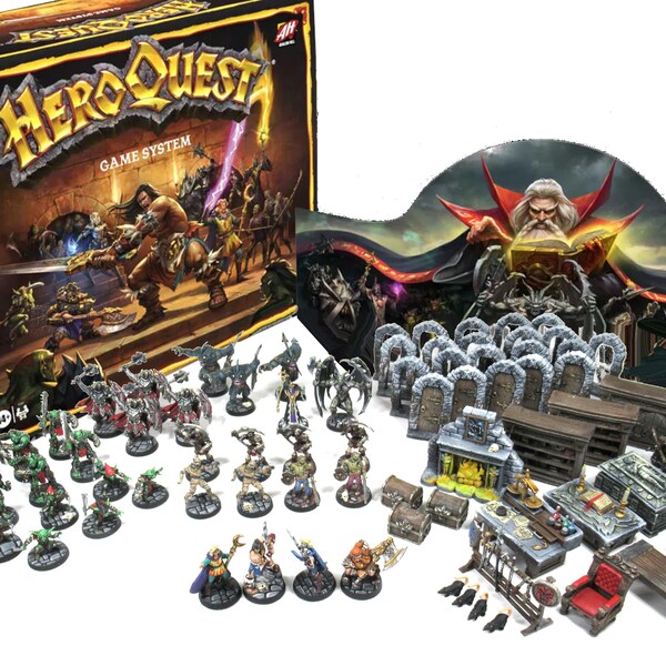 Heroquest Miniatures - Etsy