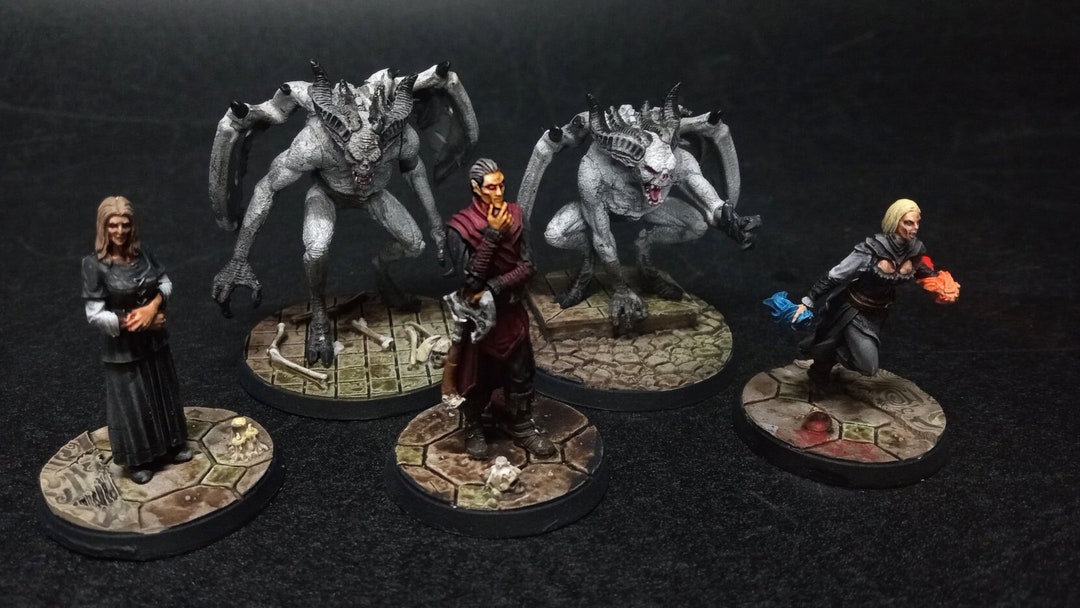 Volkihar Inner Circle Skyrim Painted Miniatures Tabletop Gaming the ...