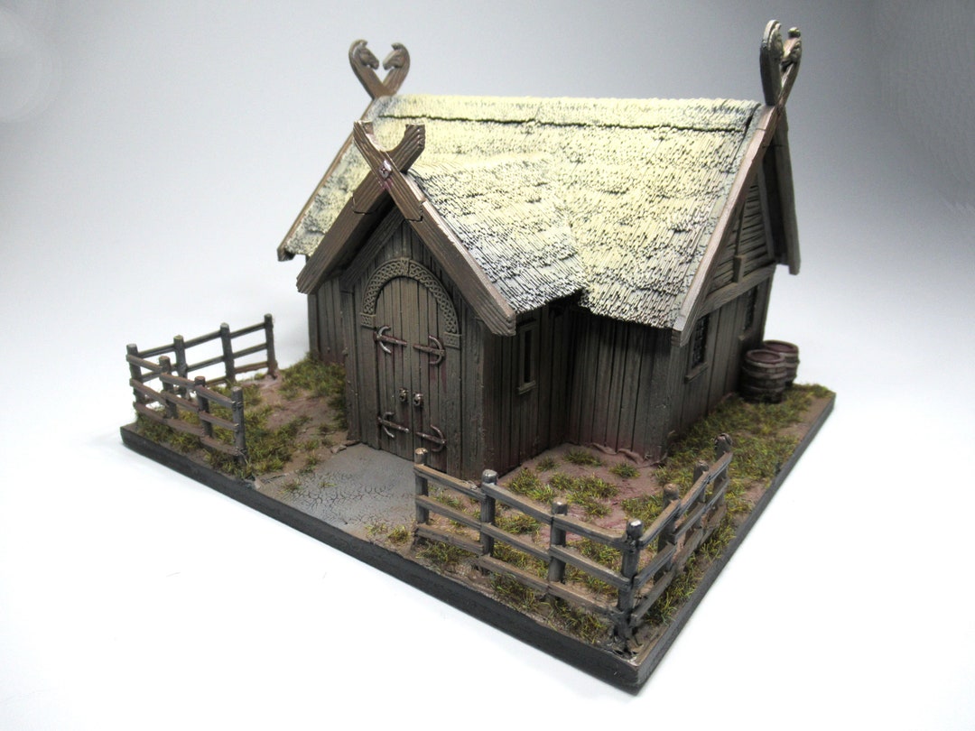 Rohan House Lord of the Rings Painted Miniatures Tabletop Terrain the ...