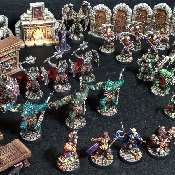 Heroquest Miniatures - Etsy