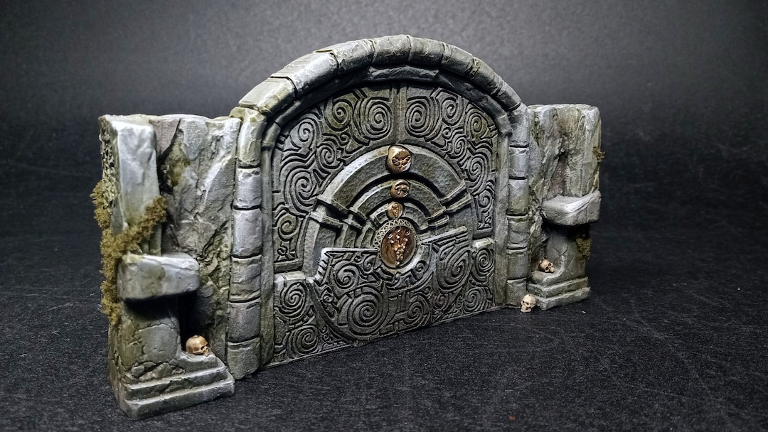 Skyrim Puzzle Door - Painted Miniatures - the Elder Scrolls: Call to ...