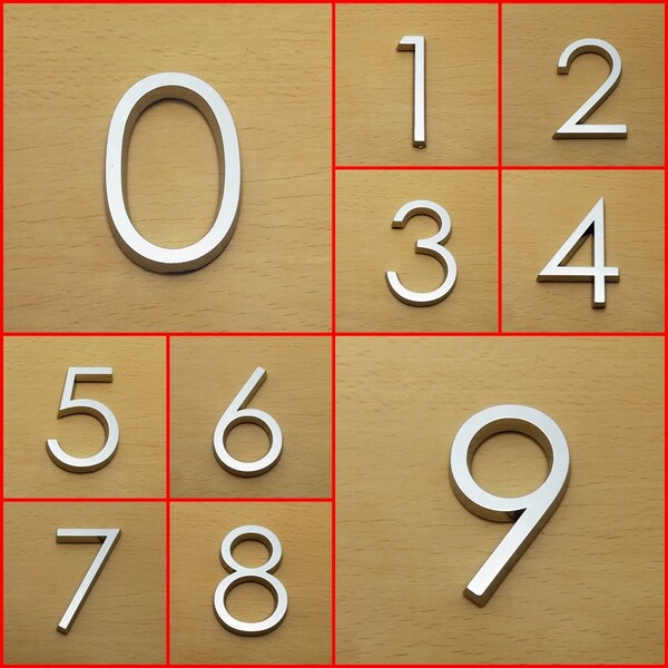 Plastic Numbers - Etsy