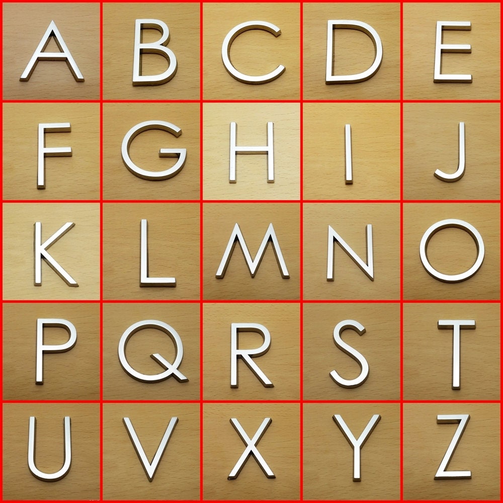 Sticky Wall Letters - Etsy