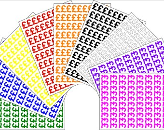 Pound Sign Stickers - Etsy