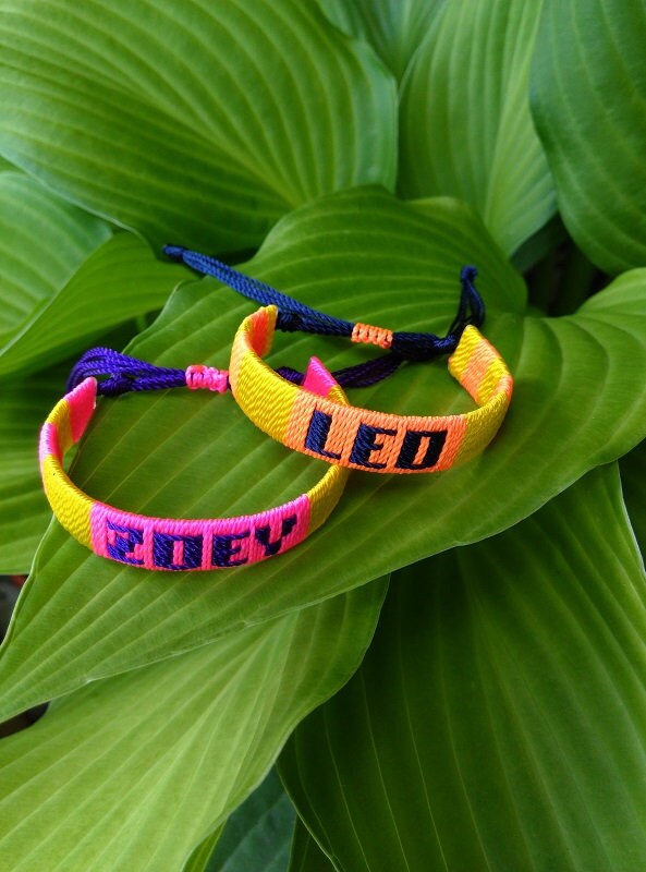 Name Bracelet Mexican Bracelet Handmade Bracelet Best | Etsy