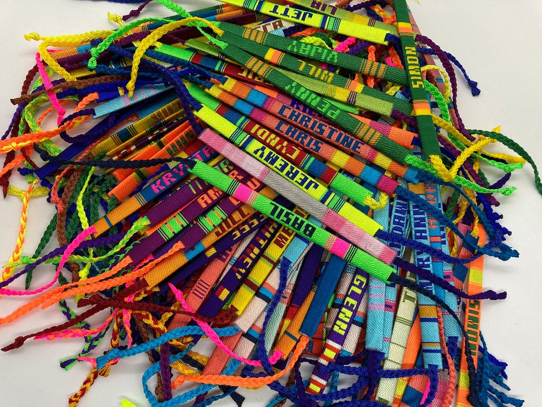 Best Colorful Handwoven Bracelets, Group Tours, Party Favors,team ...