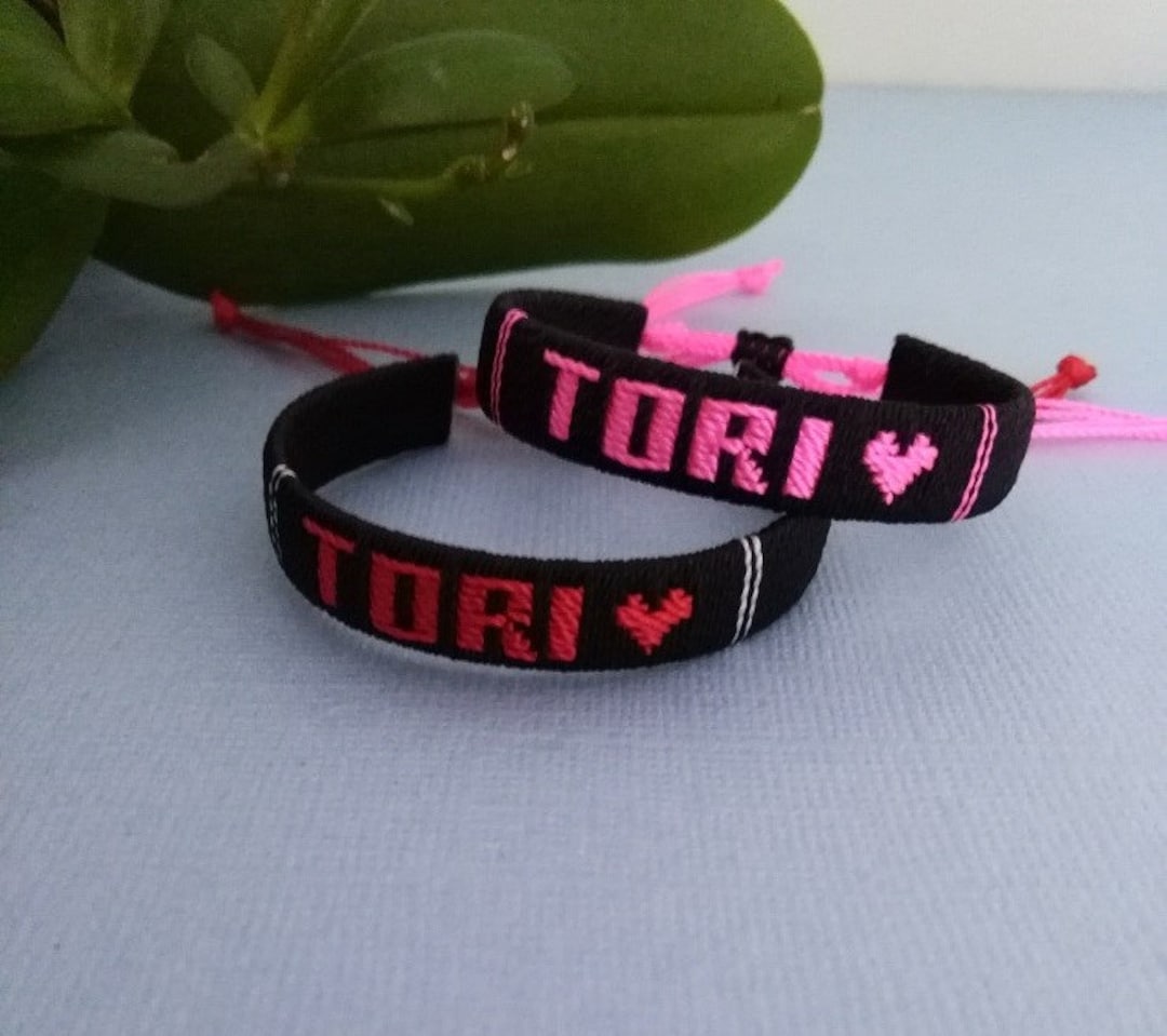 Camp Mexican Name Bracelets, Best Friends Personalized Bracelets, Kids ...