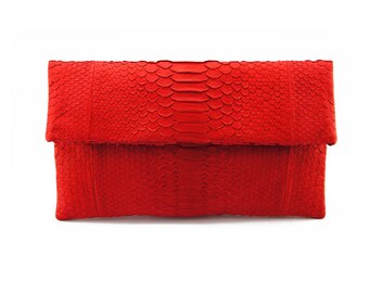 Snakeskin bag | Etsy