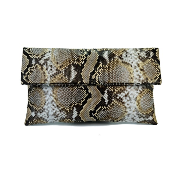 Python Clutch - Etsy