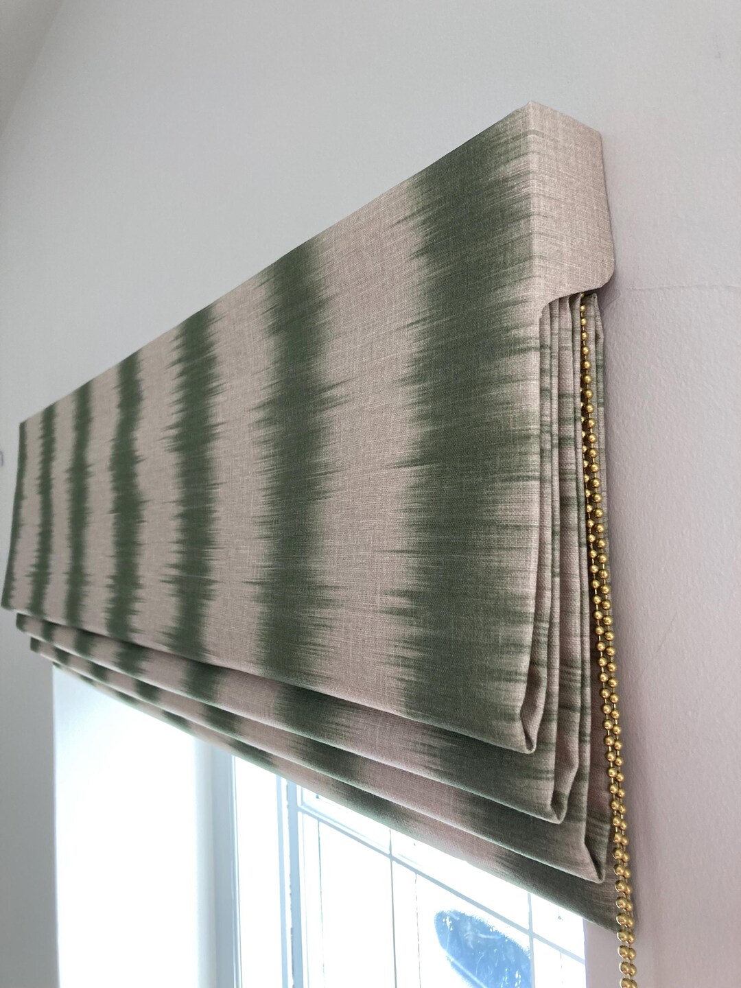 Sample - Msg for Quote Roman Blind M2M - Aarna Olive - From 350 GBP - Etsy