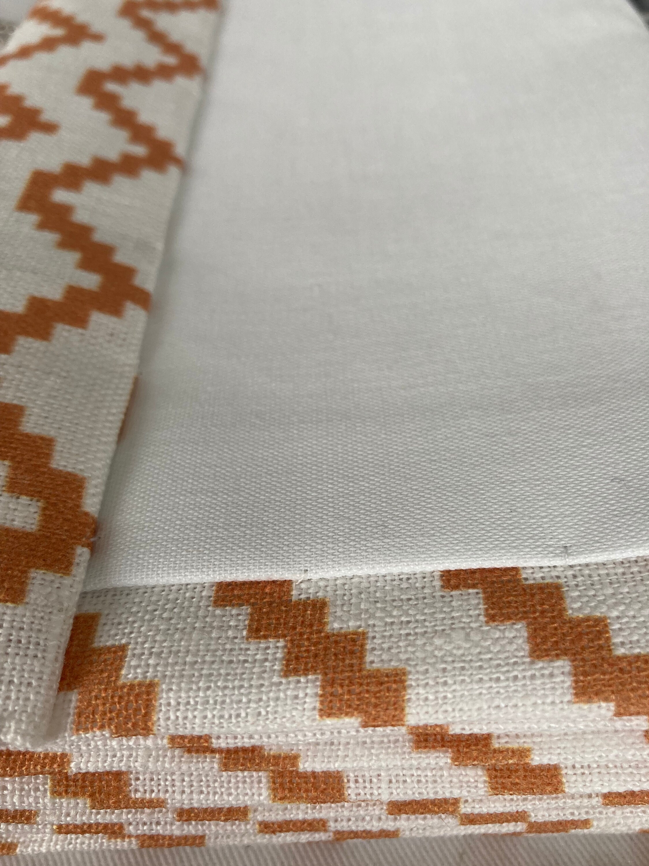 Sample - Msg for Quote Roman Blind M2M - Ziggy Orange - From 350 GBP - Etsy