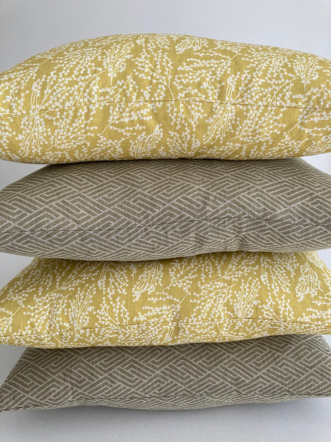 Set of 4 XL 65cm Scandi Cushions With Heavy Feather Inserts - Etsy UK