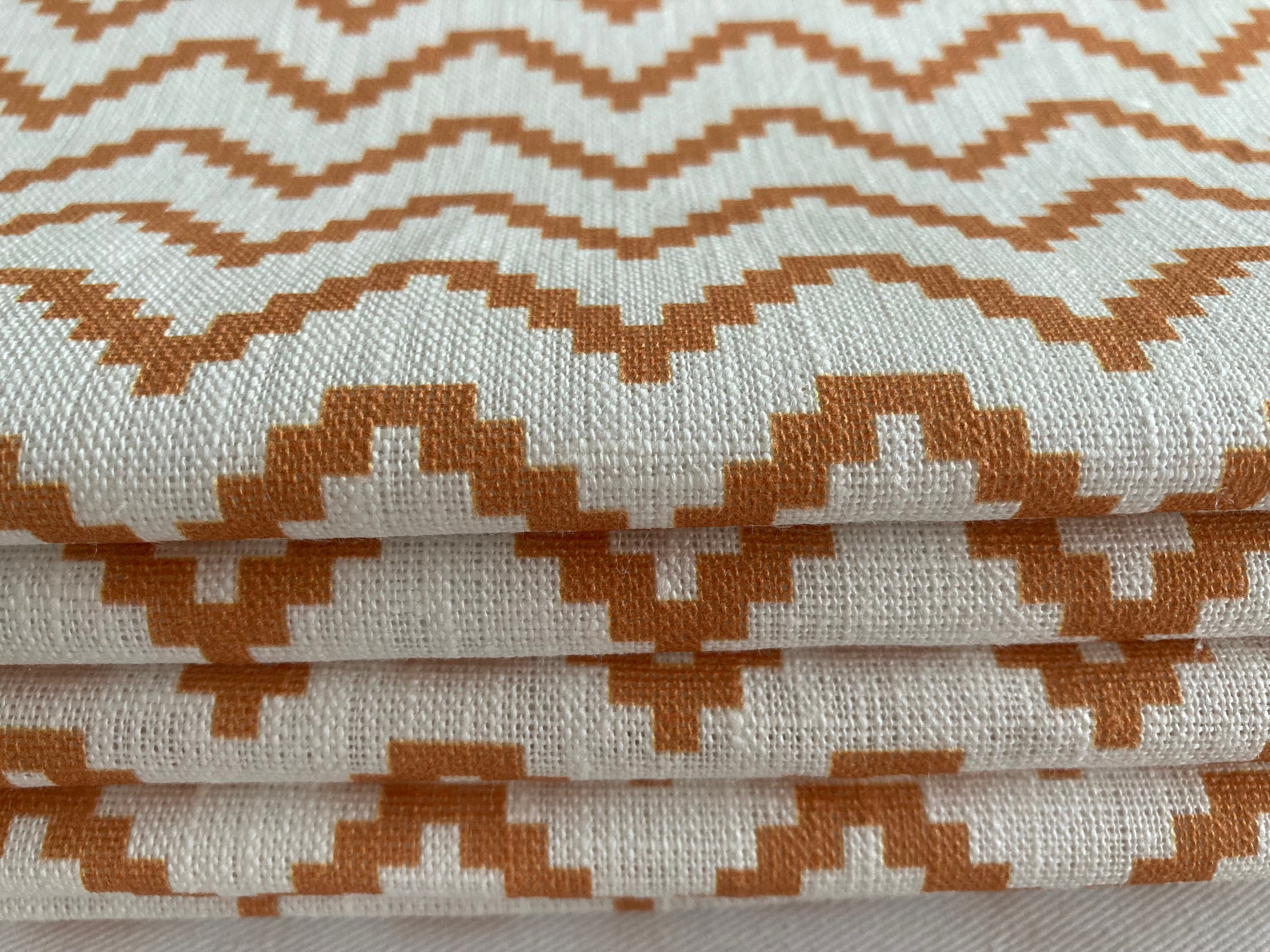 Sample - Msg for Quote Roman Blind M2M - Ziggy Orange - From 350 GBP - Etsy