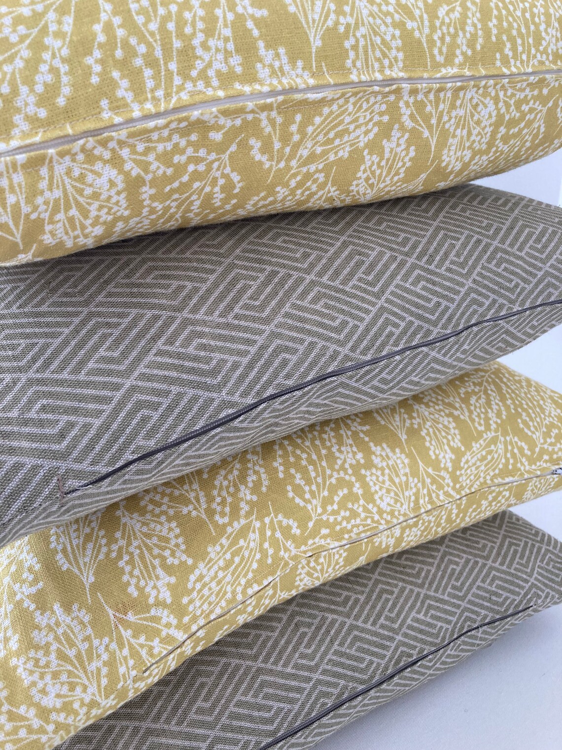 Set of 4 XL 65cm Scandi Cushions With Heavy Feather Inserts - Etsy UK