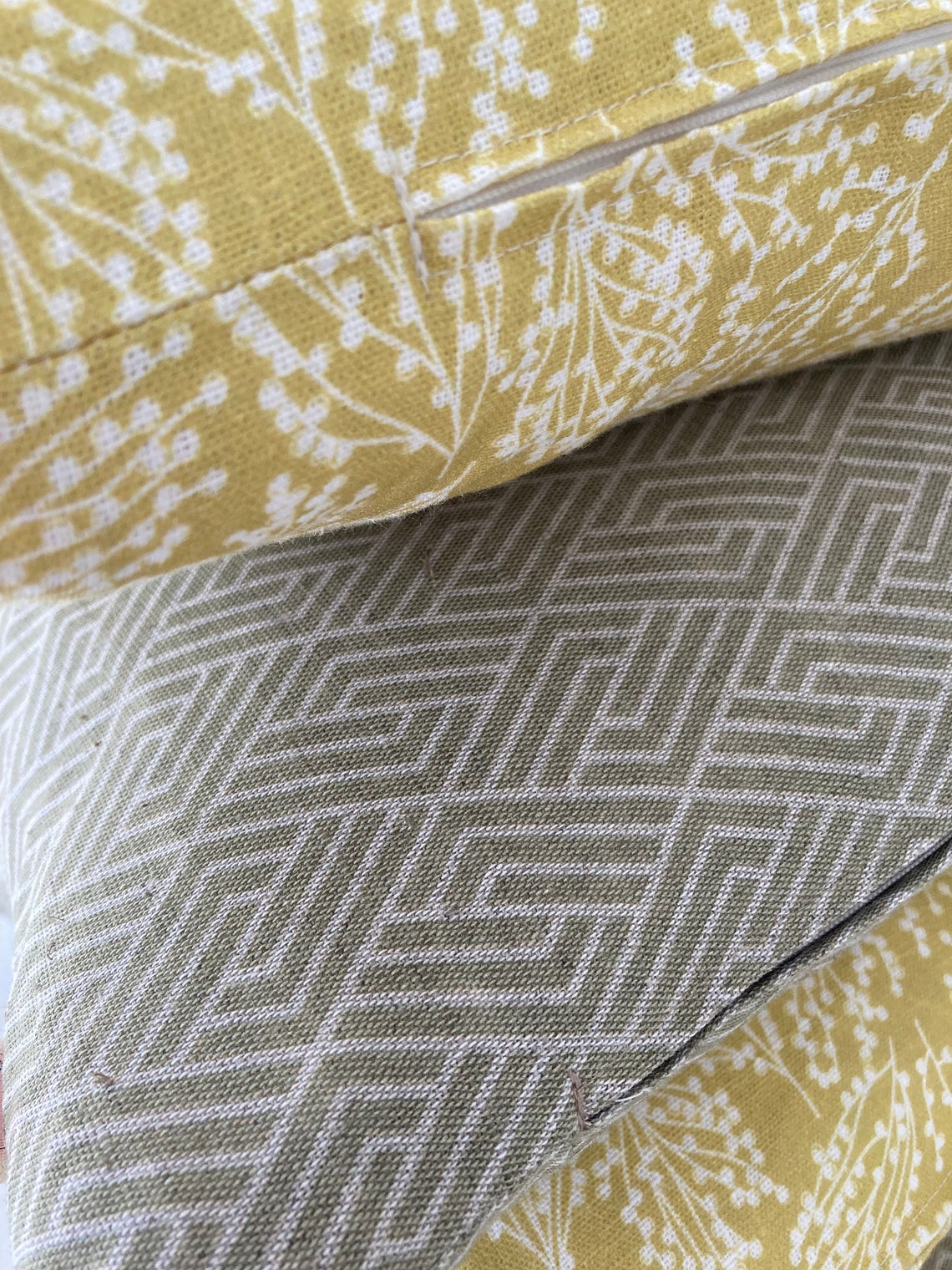 Set of 4 XL 65cm Scandi Cushions With Heavy Feather Inserts - Etsy UK