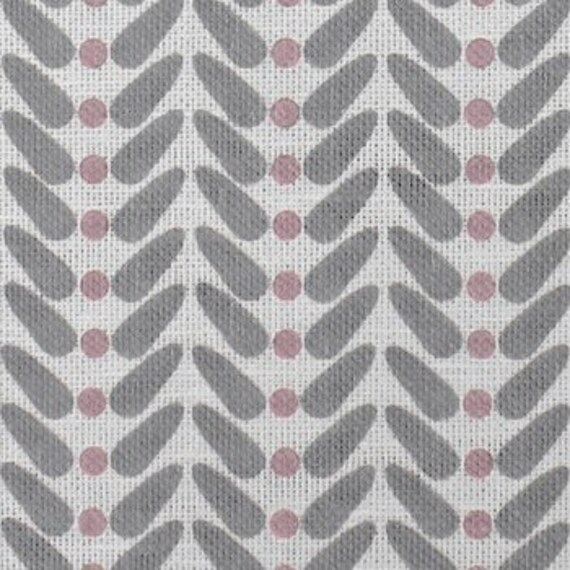 Pink grey curtain fabric store