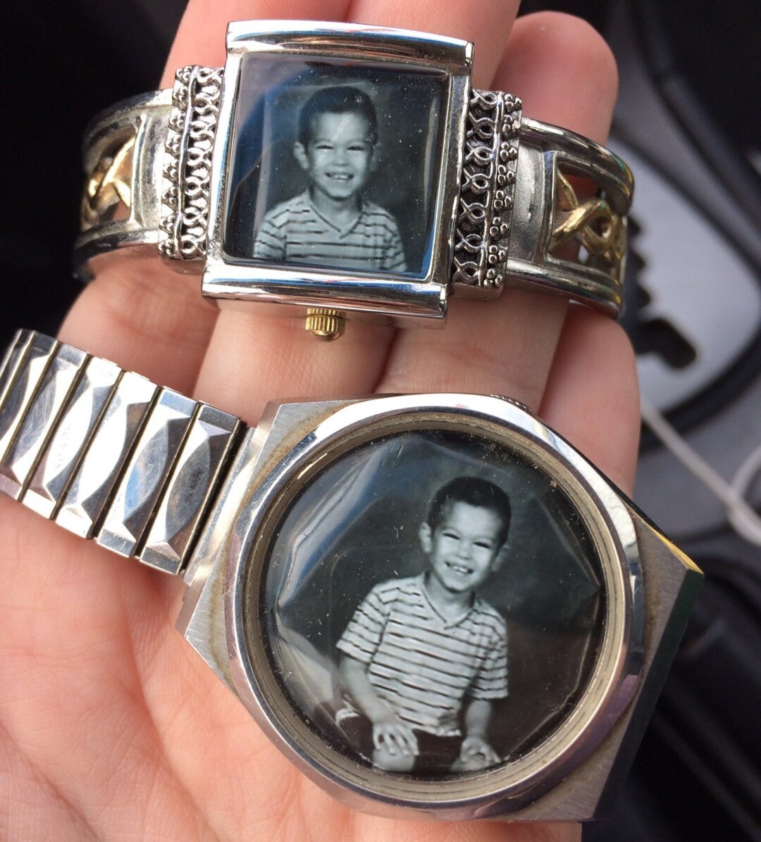 Photo locket Watch - Etsy