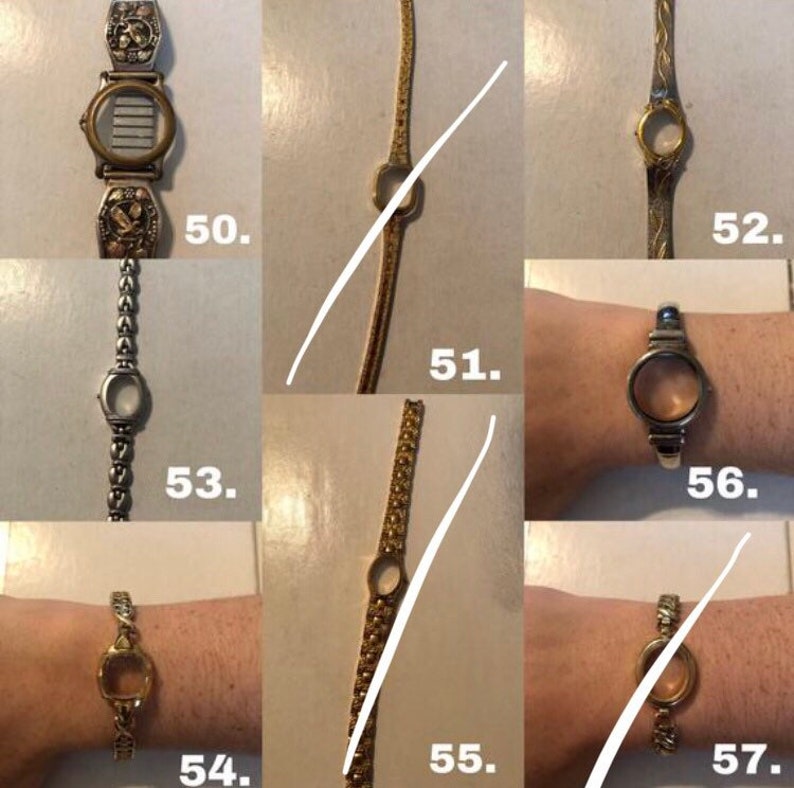 Photo locket watch | Etsy