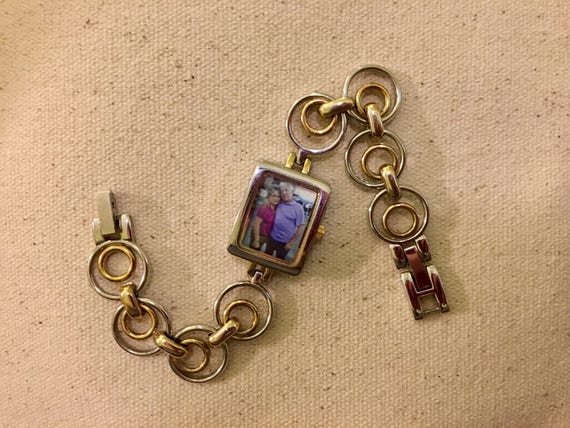 Photo locket watch | Etsy