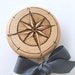 Personalized Baby's Gift Baby Compass Adventure Awaits Keepsake Wooden ...