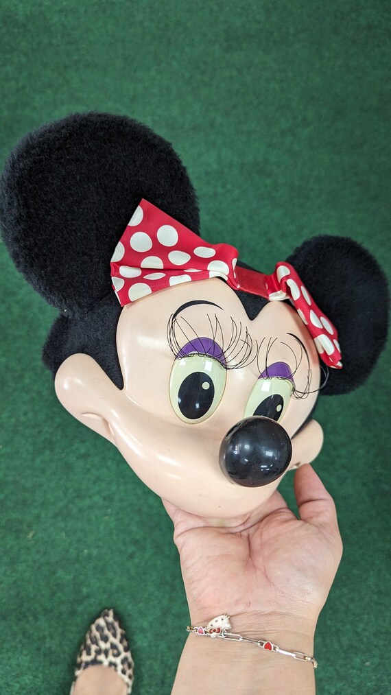 Vintage Disney Minnie Mouse Molded Character Cap/Hat - Gem