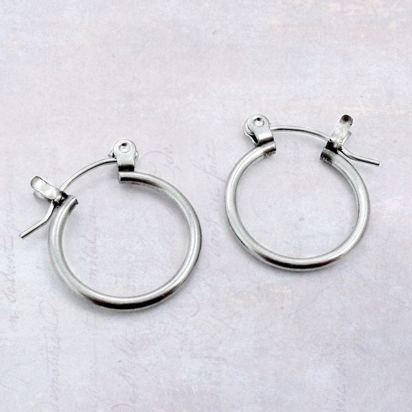 30mm Lever Back Hoops - Etsy