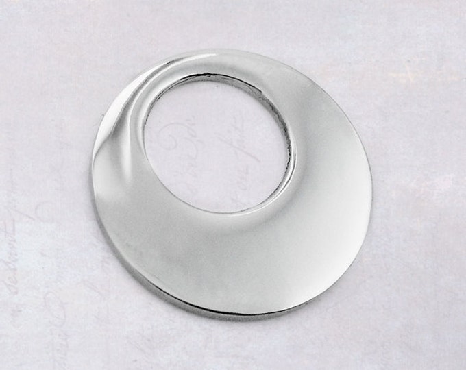 3 X A-grade 28mm Stainless Steel Off-set Blank Washer Donut - Etsy