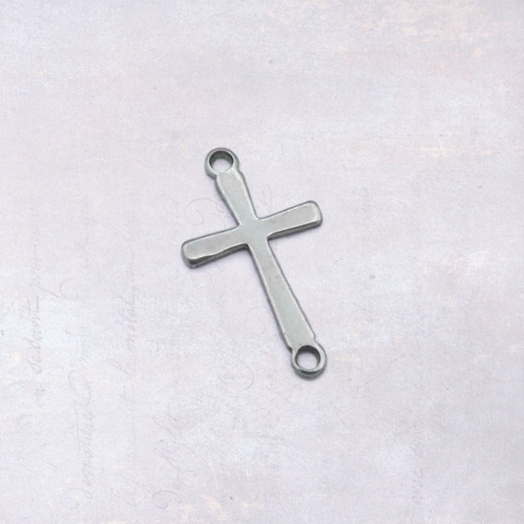 25 X Stainless Steel Small Cross Connectors - Etsy